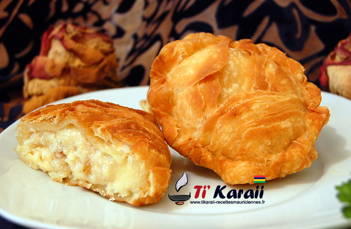 Recette de cuisine mauricienne Mawa Samoosas